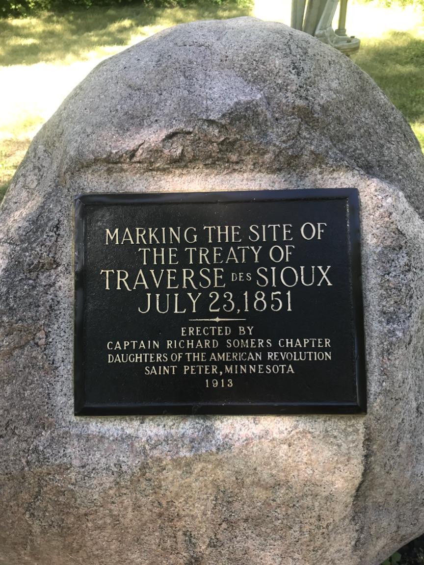 1851 TREATY OF TRAVERSE DES SIOUX | Nicollet County Historical Society